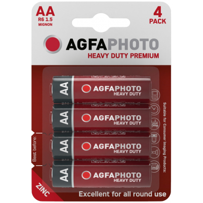 AgfaPhoto Heavy Duty Mignon Battery AA B4