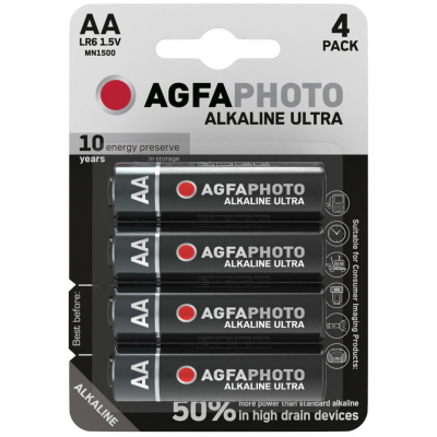 AgfaPhoto Ultra Alkaline Mignon Battery AA B4